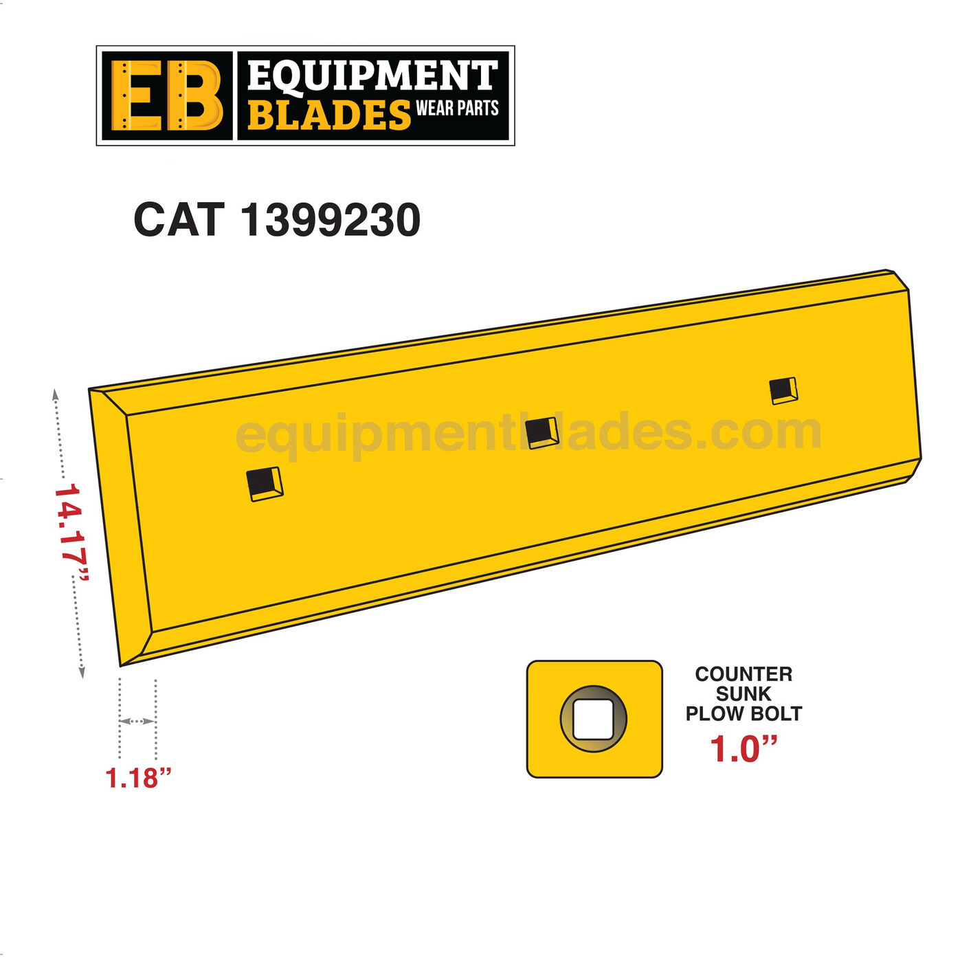 CAT® 950G Loader Bucket Edges Kit Caterpillar®