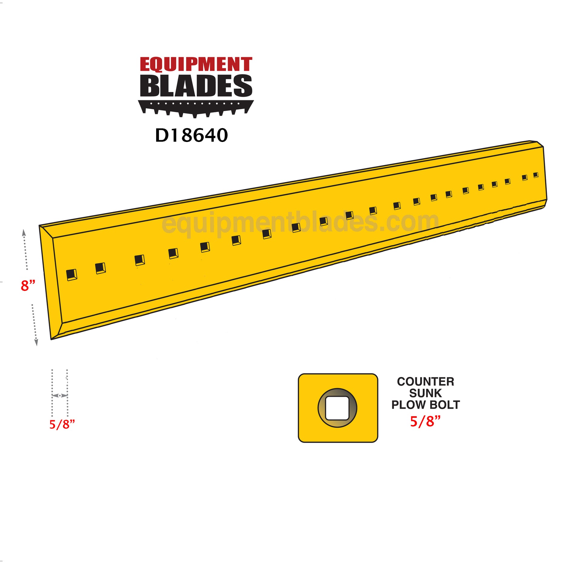 Equipment Blades Wear Parts | Motor Grader Flat Blades – Equipment ...